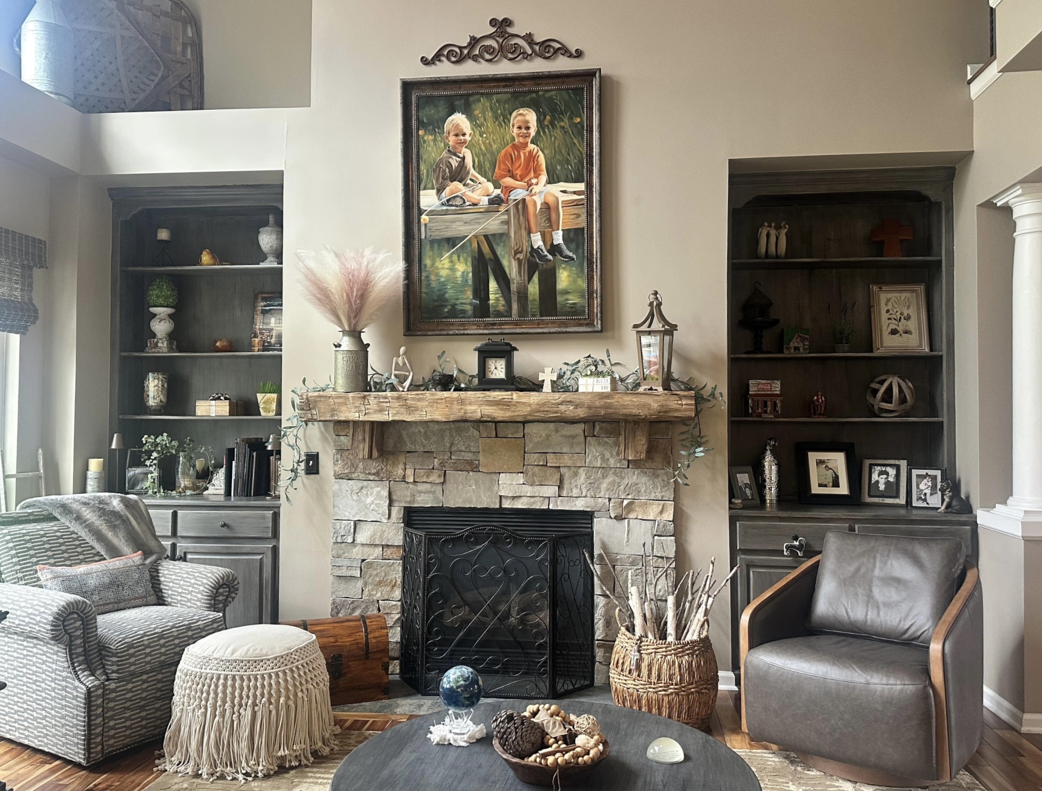 Nashville Reclaimed Wood Mantels & Ceiling Beams | Mantel & Beam